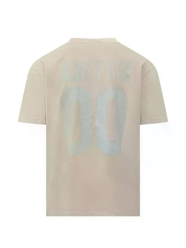 AMISH SUPPLIES Distressed Logo-print T-shirt