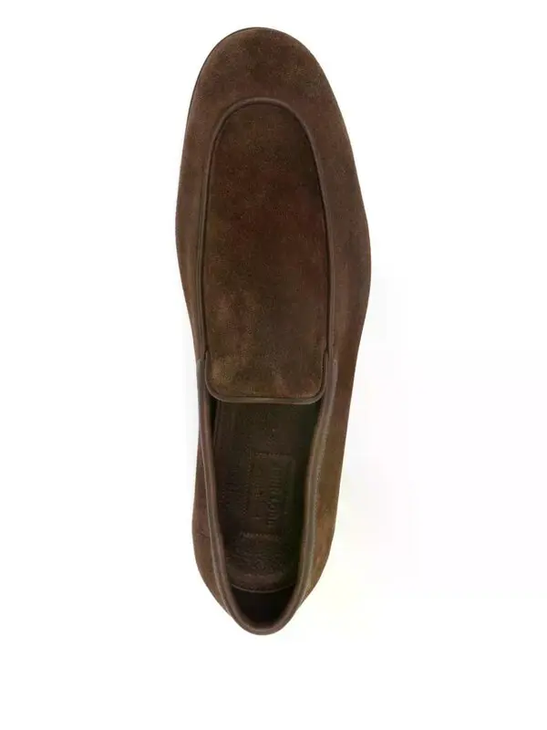 John Lobb Leather Loafers