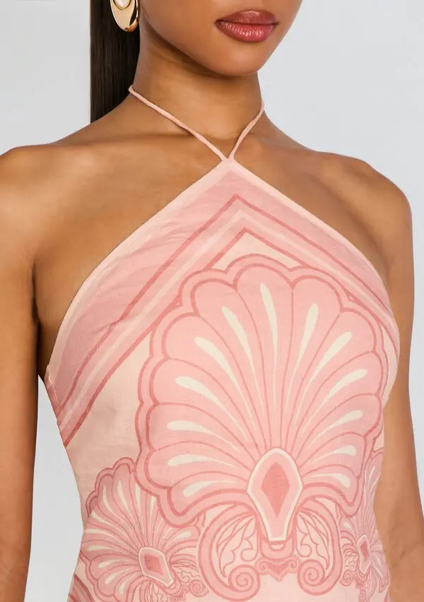 SHANI SHEMER Rosa Top - Pink Shell Print