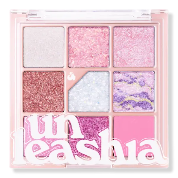 UNLEASHIA Glitterpedia Eye Palette - No.9 All Of Pink Glitter