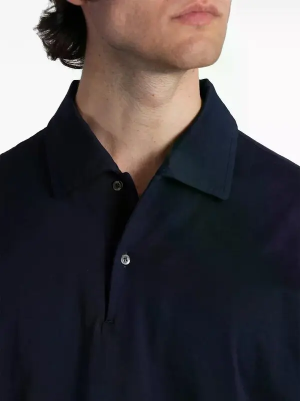 Aspesi Short-sleeve Polo Shirt - Blue