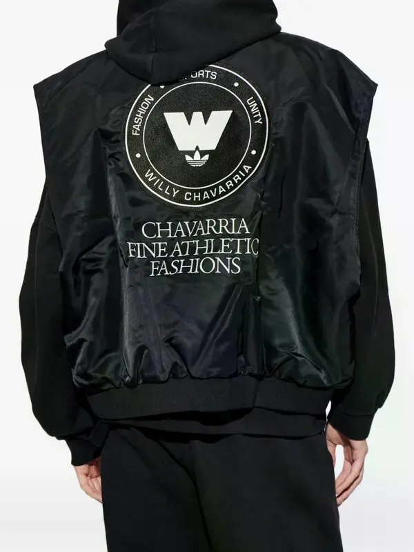 Adidas Chavarria Logo-embroidered Reversible Jacket