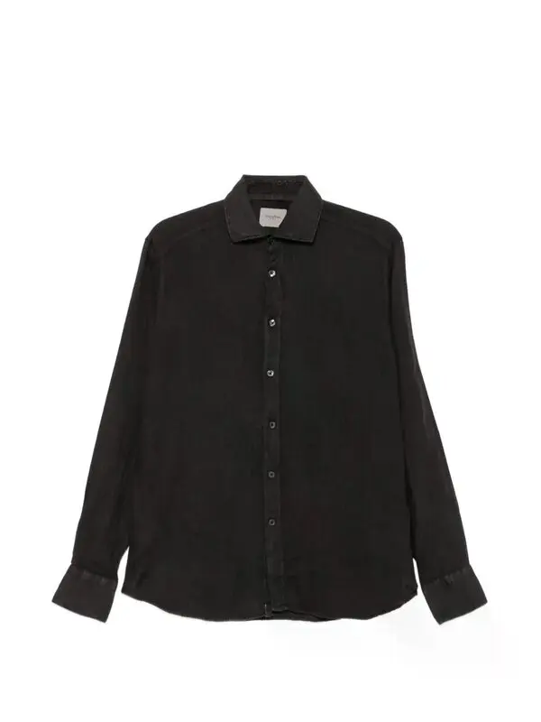 TINTORIA MATTEI 954 Long-sleeved Shirt - Black