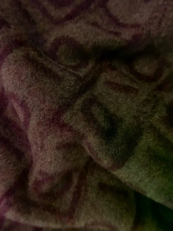 FERRAGAMO Gancini-pattern Fringed Scarf - Brown