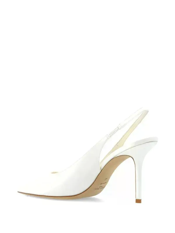 JIMMY CHOO Love Slingback Pumps - White