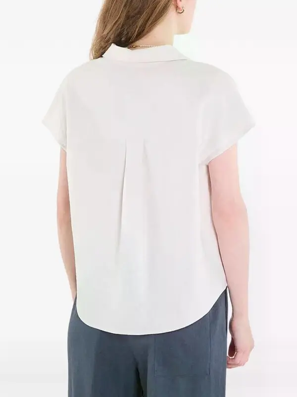 Calvin Klein V-neck Short-sleeve Blouse