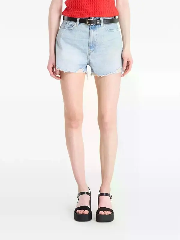 Tommy Hilfiger Distressed Denim Shorts