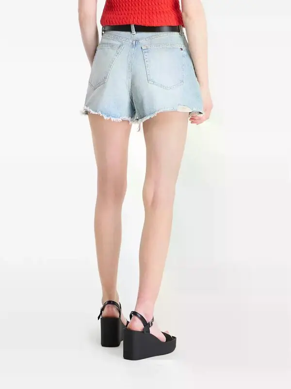 Tommy Hilfiger Distressed Denim Shorts