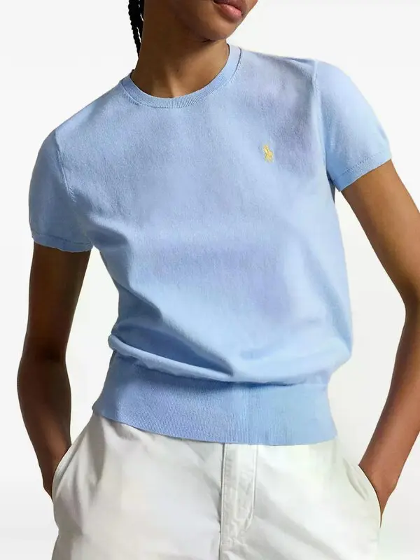 Polo Ralph Lauren Short-sleeve Crew-neck Sweater - Blue