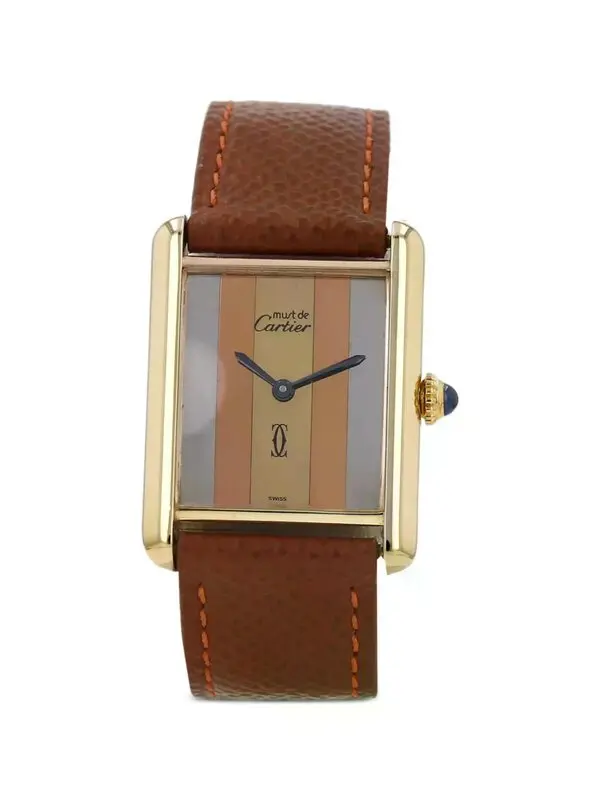 CARTIER 1990s Tank Must 31 Mm Watch - Gold