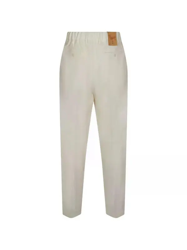 Marco Pescarolo Herringbone Pleated Trousers