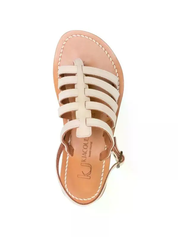 K.JACQUES Homere Cage Sandals - Neutrals