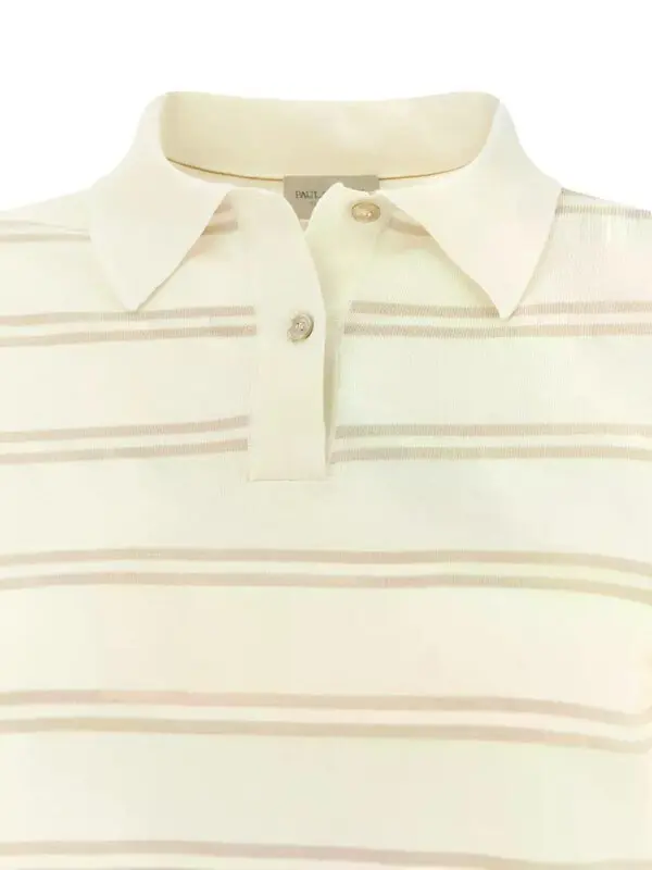 Paul & Shark Striped Short-sleeve Polo Shirt