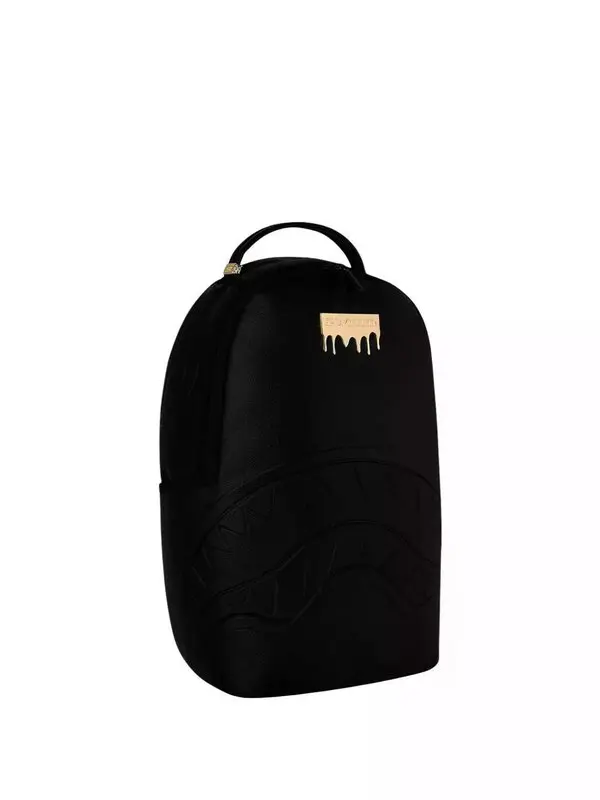SPRAYGROUND Gold Brick Drip Backpack - Black