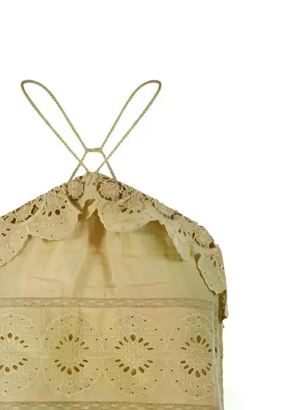 TOM FORD Broderie-anglaise Ruffled Blouse
