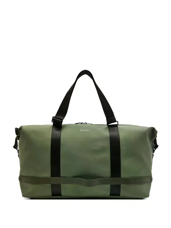 Rains Logo-debossed Holdall Bag - Green