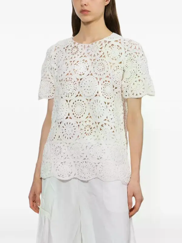 Comme Des Garçons Crochet Top