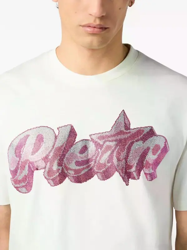Philipp Plein Round Neck Gummy Stones T-shirt