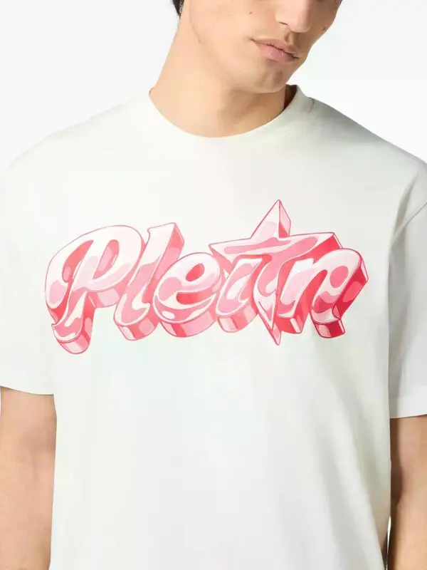 Philipp Plein Round Neck T-shirt Puffy Gummy Plein