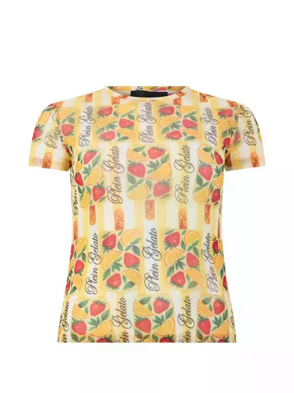 Philipp Plein Printed Crewneck T-shirt