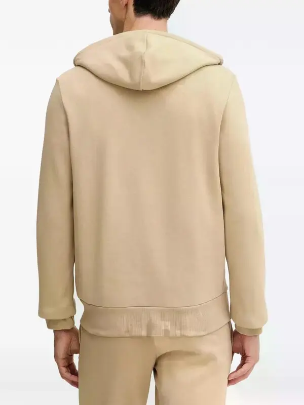 Lacoste Zip-up Hoodie - Neutrals