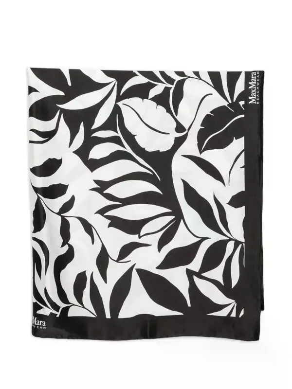 Max Mara Bchspuma Foulard - Black