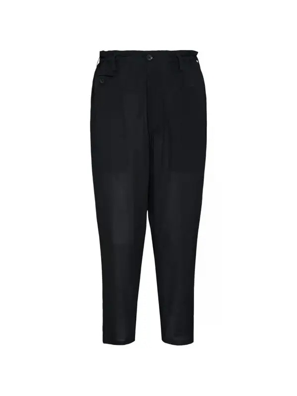 Yohji Yamamoto Silk Trousers