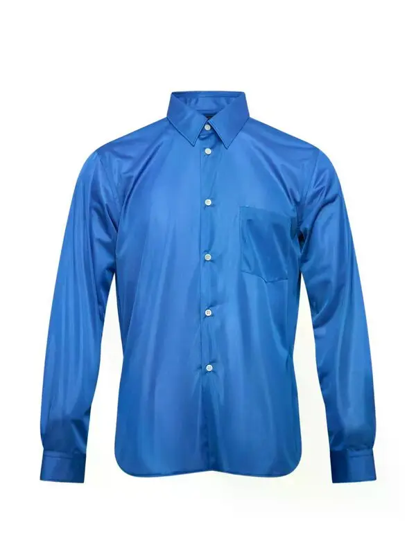 Comme Des Garçons Button-up Chest-pocket Shirt