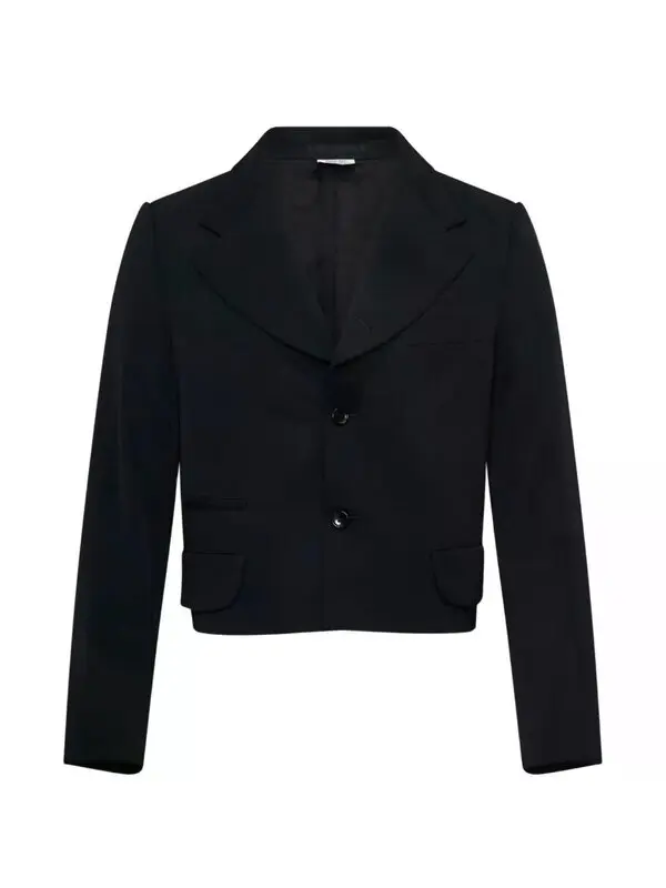Comme Des Garçons Notched-lapels Blazer