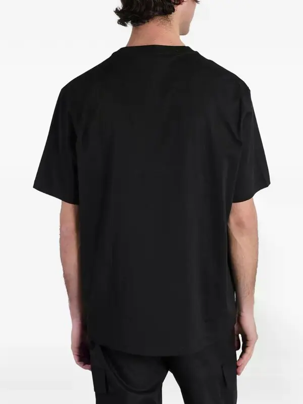 LOW BRAND B240 Logo-patch T-shirt - Black