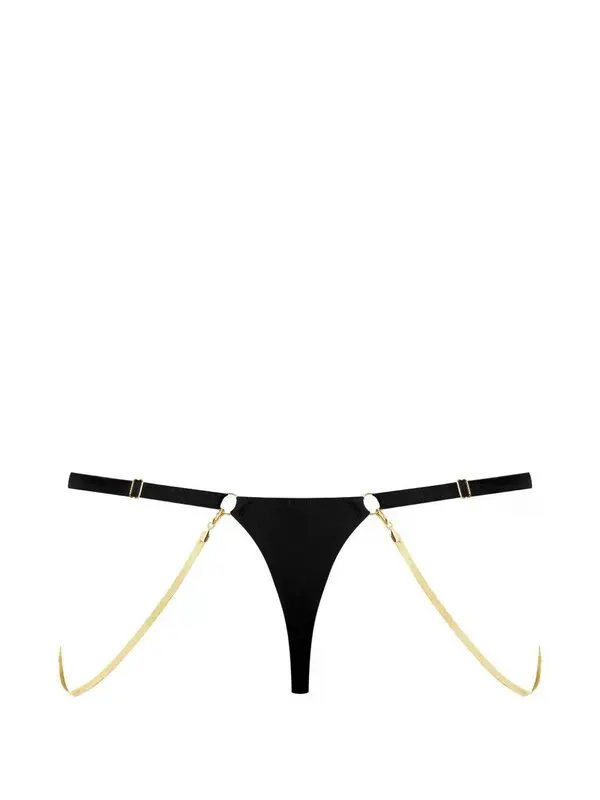 MAISON CLOSE Chain-string Thong