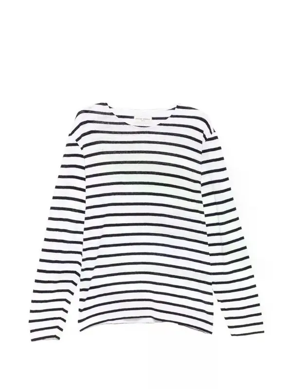 Officine Générale Horizontal-stripe Long-sleeve T-shirt