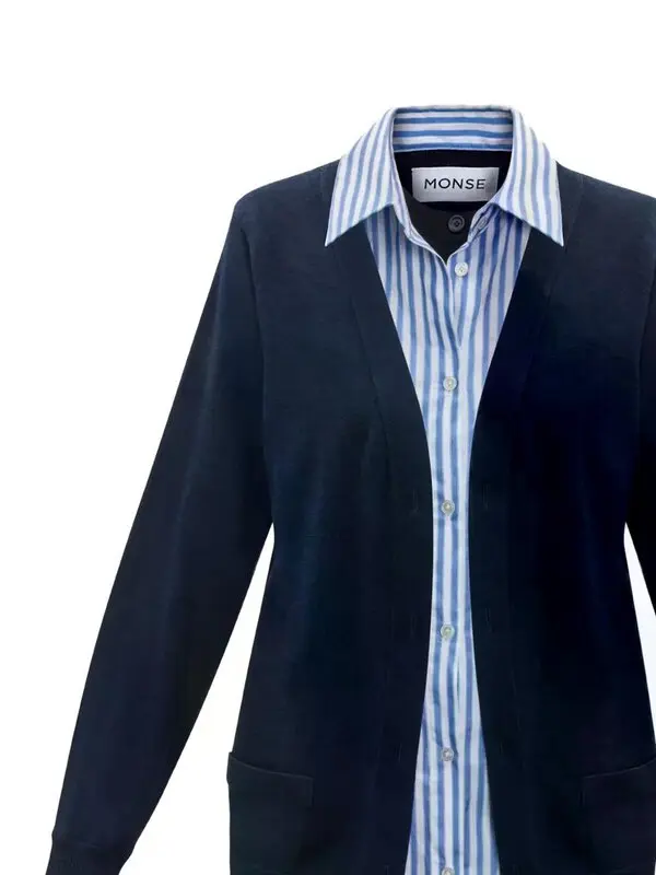 Monse Layered Cardigan