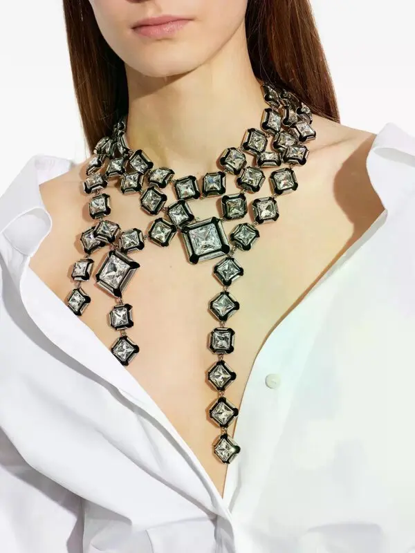 Givenchy Geometric-link Necklace - Silver