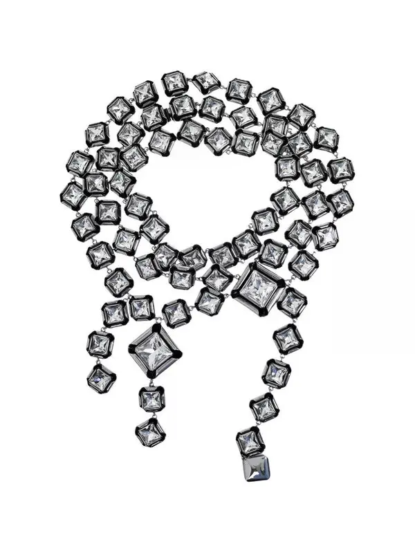 Givenchy Geometric-link Necklace - Silver