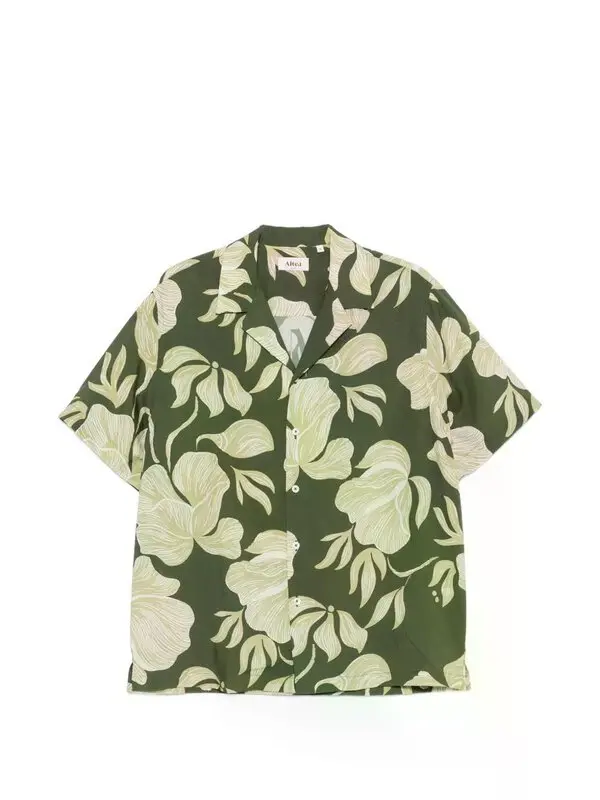 Altea Floral-print Short-sleeve Shirt