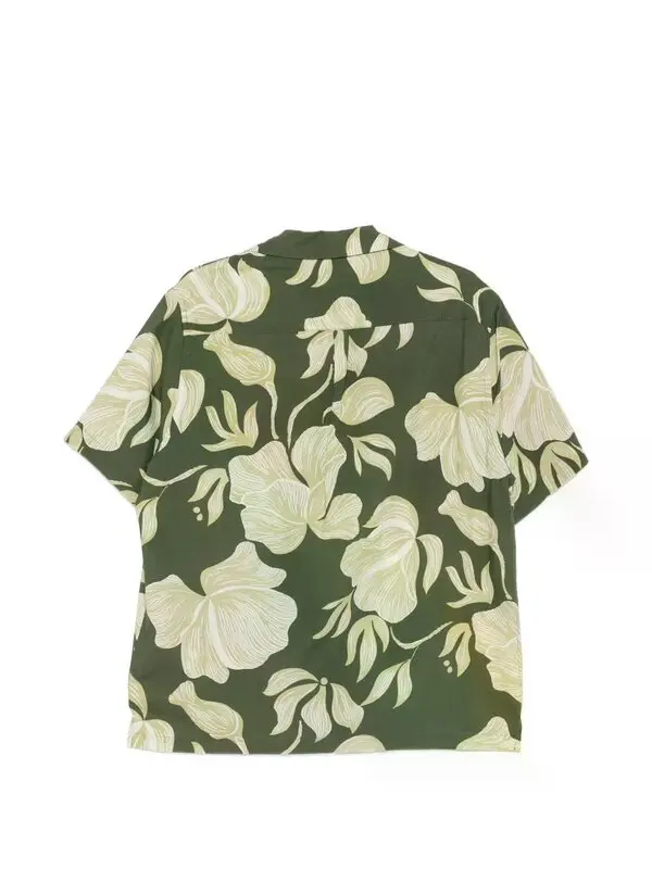 Altea Floral-print Short-sleeve Shirt
