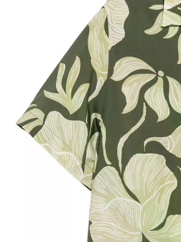 Altea Floral-print Short-sleeve Shirt
