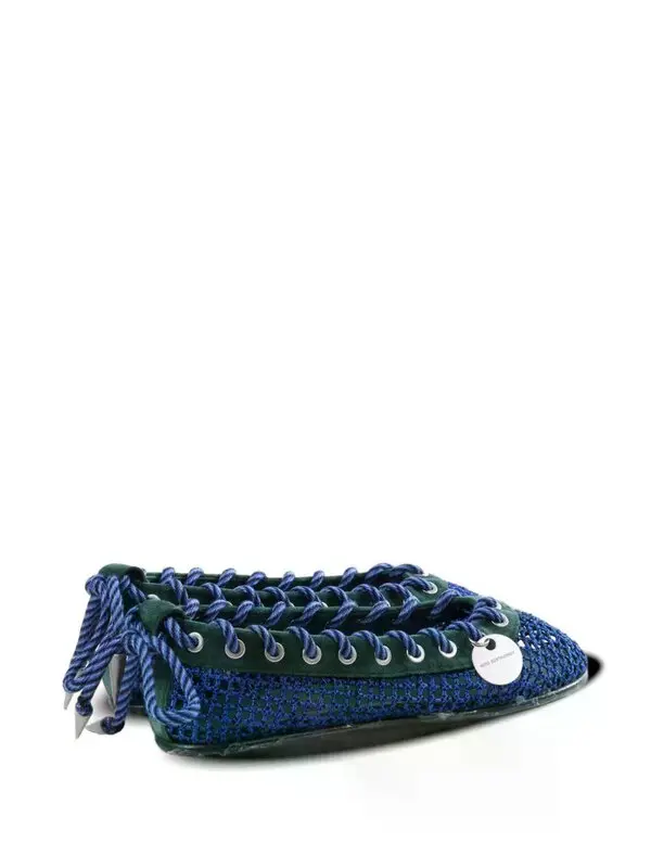 KIKO KOSTADINOV Lace-up Ballet Flats