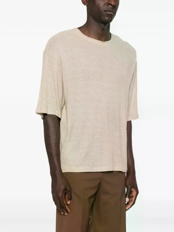 NINEMINUTES Club Crochet-knit T-shirt