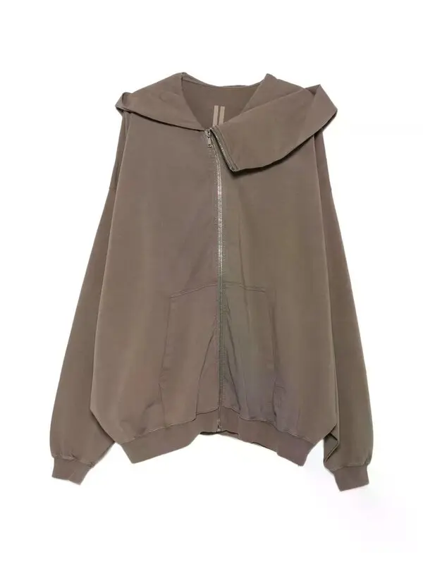 Rick Owens Mountain Hun Zip Up Hoodie