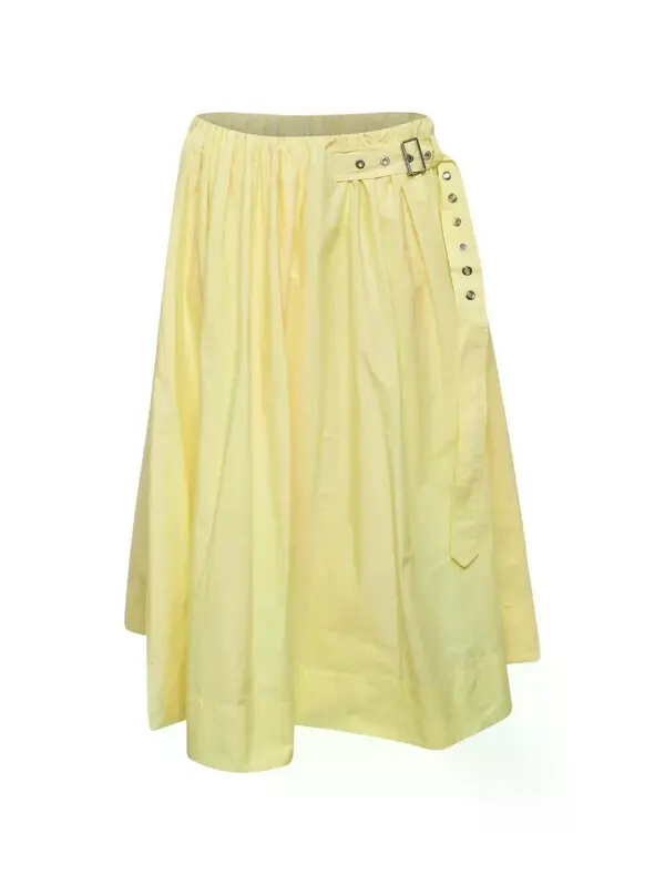3.1 Phillip Lim Belted Gathered Skirt