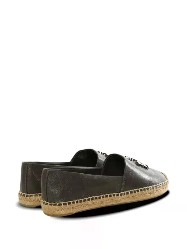 Tory Burch Eleanor Leather Ballet Flats - Brown