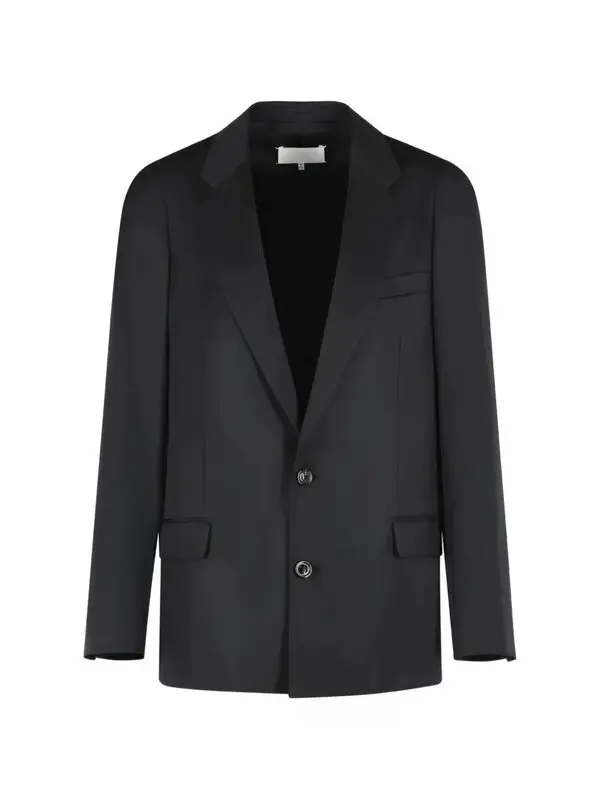 MAISON MARGIELA Single-breasted Virgin Wool Blazer