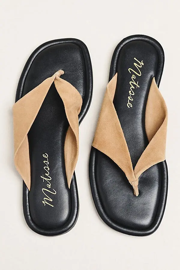 Matisse Mirage Flip-flop Sandals - Taupe