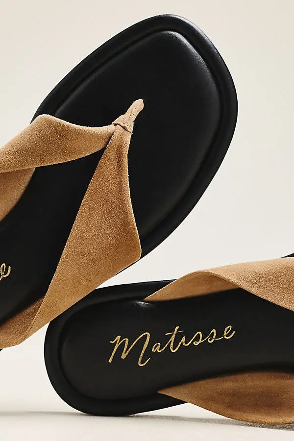 Matisse Mirage Flip-flop Sandals - Taupe