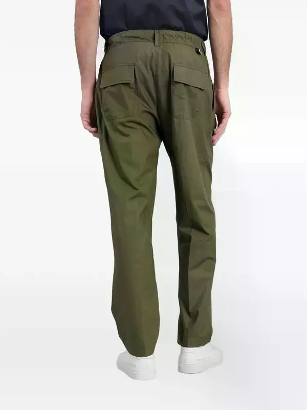 LOW BRAND Flap-pocket Trousers