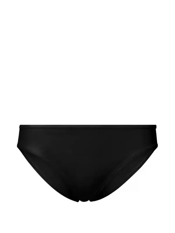 Loulou De Saison Mid-rise Bikini Bottom - Black