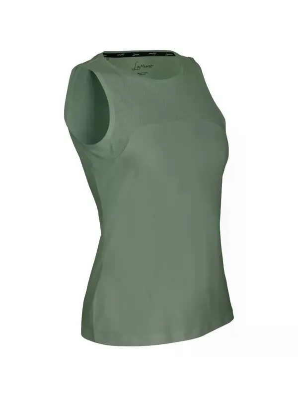 LAMUNT Lara Iconic Tech Tank Top - Green