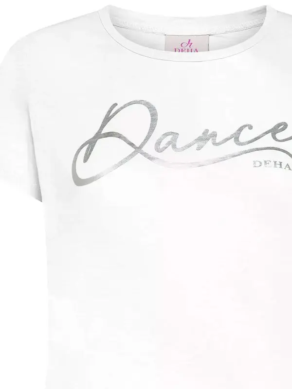 DEHA Logo-print Slub T-shirt